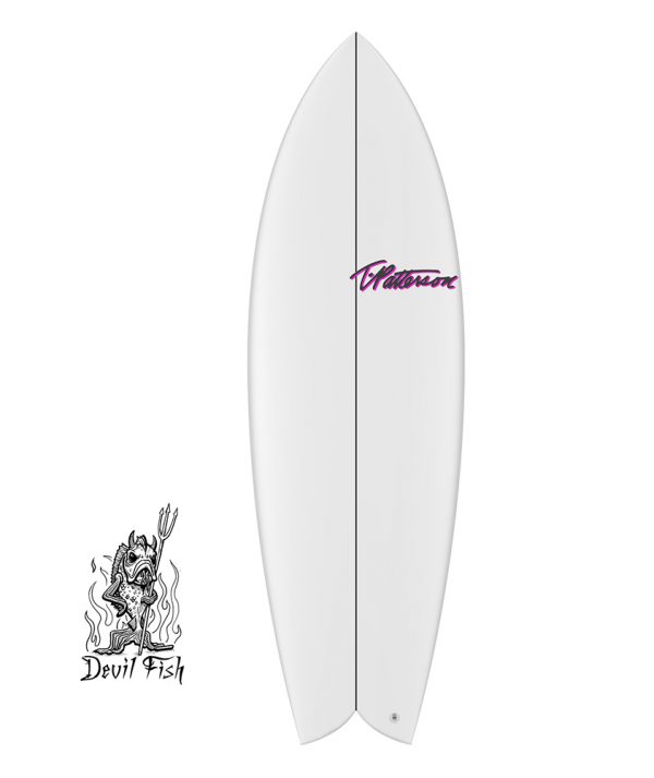 Super Fish - Silver Surf Surfboards