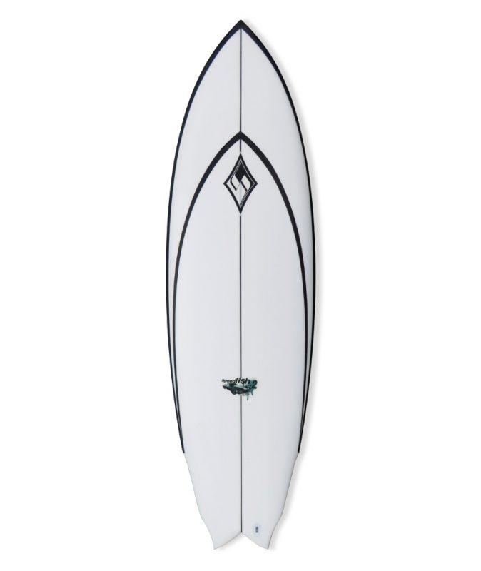Prancha – 5’11 – Speed Fish 2 – 36.0 Litros – Eps/Epoxy – Silver Surf ...